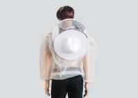 China Transparent Beekeeping Protective Clothing Bee Safety Clothing With Veil And Zipper for sale