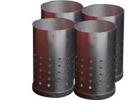 China Galvanized Bee Smoker With Inner Tin M And L Size Of Bee Hive Smoker for sale
