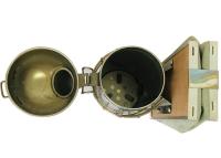 China High Quality Durable Stainless Steel Round Head Bee Smoker S Size Of Bee Hive Smoker for sale