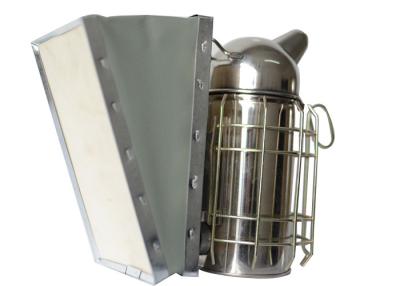 China Stainless Steel M Size American Style Bee Hive Smoker for Beekeeping for sale