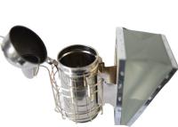 China Stainless Steel M Size American Style Bee Hive Smoker for Beekeeping for sale