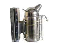 China Stainless Steel M Size American Style Bee Hive Smoker for Beekeeping for sale