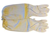China Economic Soft And Comfortable Sheepskin Protective Beekeeping Gloves Against Bees for sale