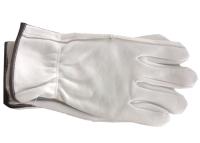 China Beekeeping Equipment Hand Protect Sheepskin White or Yellow Beekeeping Gloves Without Cuff for sale