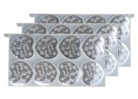 China Heart-Shaped Honey Comb Set Plastic Honey Comb Box Container for Beekeeping for sale