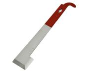 China Wholesale Stainless Steel Hive Tool With Red J Hook Bee Hive Equipment for Beekeeping for sale