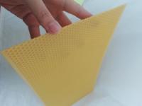 China Plastic Bee Foundation Sheet with Injection Molding Process, New Plastic Material, and Customizable Size for sale