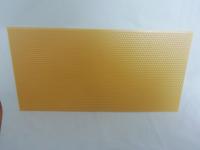China Plastic 5.4mm Yellow Beeswax Foundation Sheets for sale