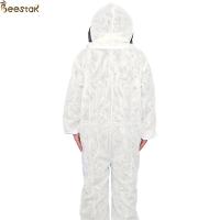 China Beekeeping Protective Clothing Three Layer Ventilated clothes Suit with Good Quality Veil for sale