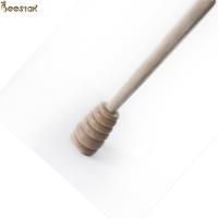 China Wooden Honey Stick Honey Splash Bar With Long Handle Wood Honey Dipper Stick for sale