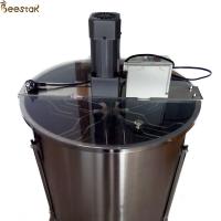 China 6 frame bee radial honey processing extraction machine beekeeping electric motor Stainless Steel Honey Extractor for sale