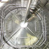 China 4 Frame bee radial honey processing extraction machine Manual Stainless Steel Honey Extractor for sale