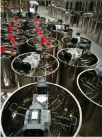 China 6 Frame Radial Honey Extraction Machine Beekeeping Electric Horizontal Motor Stainless Steel Honey Extractor for sale
