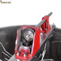 China 8 frame bee honey radial extraction machine beekeeping Manual Stainless Steel Honey Extractor for sale