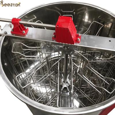 China 8 frame bee honey radial extraction machine beekeeping Manual Stainless Steel Honey Extractor for sale