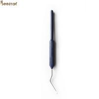 China Stainless Steel Transferring Bee Larvae Needle Grafting Tool With Blue Handle for sale
