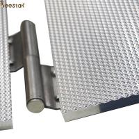 China Notebook Beeswax Foundation Embosser Manual Square Beeswax Foundation Mold for sale