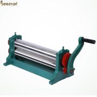 China Manual Stainless Steel Beeswax Sheet Making Machine with Customizable Size for Beeswax Foundation for sale