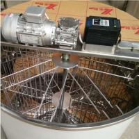 China Stainless Steel 8 Frames Electrical Honey Extractor With Speed Control For Beekeepers for sale