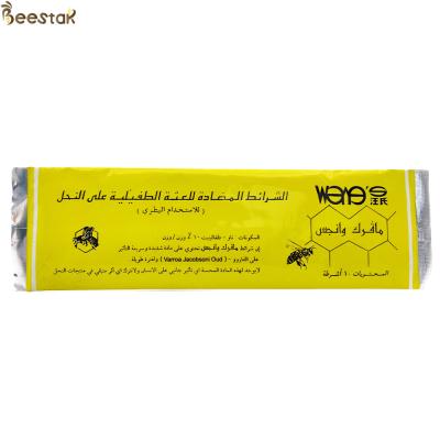 China Wangshi Arabic Manpu Fluvalinate 20 Strips Bee Varroa Mites Killer for sale
