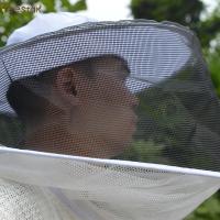 China Round Veil Ventilated Beekeeping Outfits Jacket Bee Keeper Cotton Suit for sale