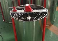 China Beekeeping 201 Stainless Steel Honey Extractor 4 Frame Manual Honey Extractor for sale