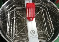 China Beekeeping 201 Stainless Steel Honey Extractor 4 Frame Manual Honey Extractor for sale