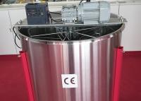 China 6 frames electrical honey extractor with horizontal motor Stainless Steel Honey Extractor for sale