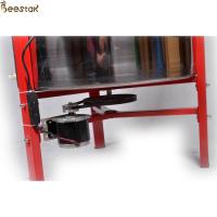China 6 Frame Manual Stainless Steel Honey Extractor Multi-Drive Battery 12V for sale