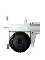 China High Hardness Alloy Steel Forged Iron Gear with Stainless Steel Screw for Honey Extractor 10mm Inner Diameter for sale