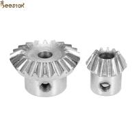 China High Hardness Alloy Steel Forged Iron Gear with Stainless Steel Screw for Honey Extractor 10mm Inner Diameter for sale