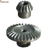 China High Hardness Alloy Steel Forged Iron Gear with Stainless Steel Screw for Honey Extractor 10mm Inner Diameter for sale