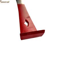 China Apiculture Hive Tools Beekeeping Equipment Red Stainless Steel Hive Tool Scraper for sale