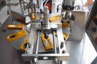 China Automatic Spoon Honey Packing Machine with Stainless Steel 304 PLC Control and 80gram/sec Speed for sale