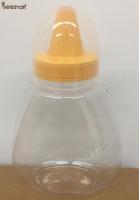China High Quality 280ml Empty Bottles For Honey Special Transparent Honey Plastic Jar for sale