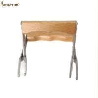 China Beekeeping Apiculture Tools Stainless Steel Bee Hive Frame Grip With Wooden Handle for sale