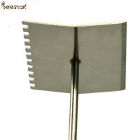 China Beekeeping Tool Excluder Cleaning Shovel With Wooden Handle for beekeeping for sale