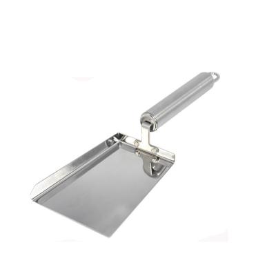 China Beehive Shovel Bee Cleaning Galvanized Steel Honey Scraper Cleaner Pollen Shovel for sale