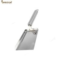 China Beehive Shovel Bee Cleaning Galvanized Steel Honey Scraper Cleaner Pollen Shovel for sale