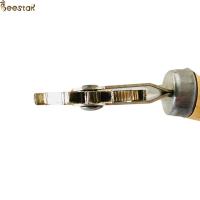 China Beekeeping Tool wooden handle Frame Manual Wheel Type Wire Embedder for beekeeping for sale