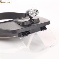 China LED Magnifier for Beekeeping with Multiple Magnification and Built-in LED Lights for 8 Hours Operation for sale