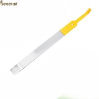 China Durable Yellow And Pink Beehive Tools Bee Honey Uncapping Scraper Tool for honey uncapping for sale