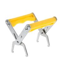 China Durable Apiculture Beehive Tools Yellow Beekeeping Frame Grip With Plastic Handle for sale