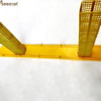 China 6L Yellow Beehive Accessories Beekeeping Be Feeder Tool Plastic In Hive Bee Feeder for sale