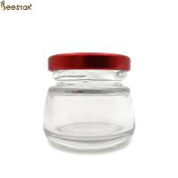 China 50ml 75ml 120ml 150ml Honey Jar And Spoon Glass Honey Pot Jars for sale