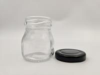 China 50ml 75ml Honey Jar And Spoon Mini Honey Jars Empty for sale