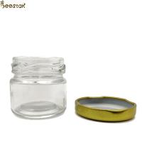 China 50ml Empty Glass Honey Jar Honey Pot Storage Glass Honey Bottles for sale