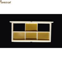 China Plastic Beekeeping Equipment 6 or 12 Comb Honey Boxes With Comb Honey Frame for sale