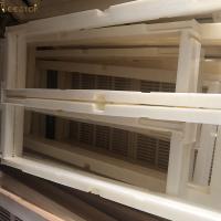 China Plastic Beekeeping Equipment 6 or 12 Comb Honey Boxes With Comb Honey Frame for sale