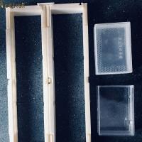 China Plastic Beekeeping Equipment 6 or 12 Comb Honey Boxes With Comb Honey Frame for sale